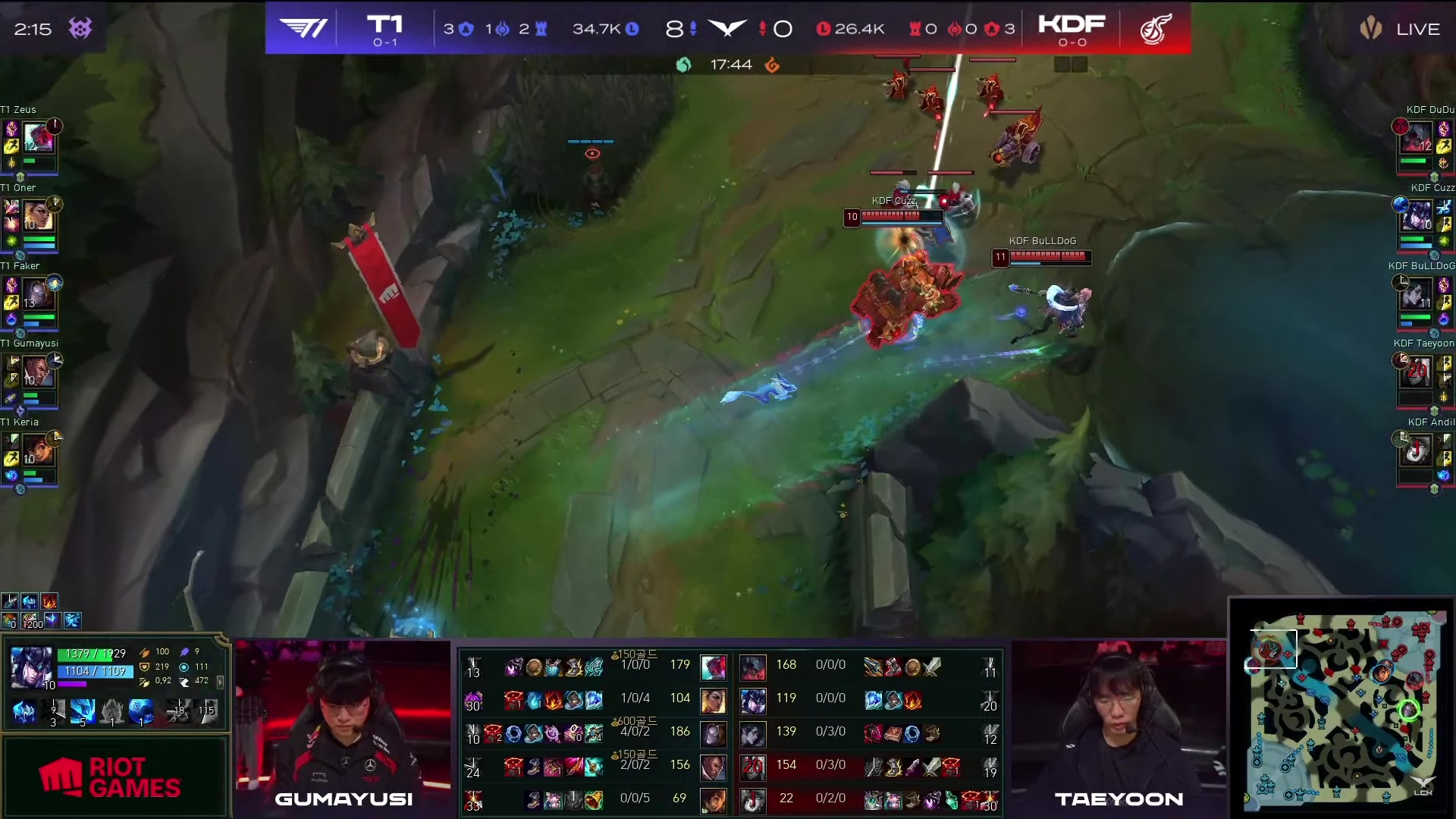 这就是FMVP！Faker阵亡后 Zeus永恩残血塔下一打三 帅气三杀-直播吧